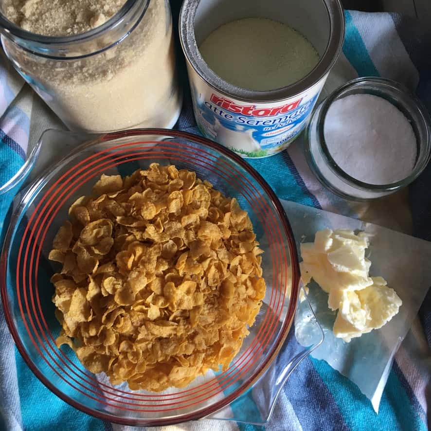 Crispy Cornflake Crunch (the perfect dessert topper) - Biting at the Bits