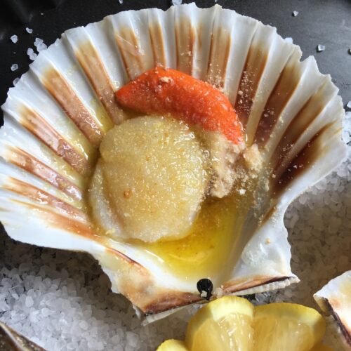 Italian Diver Scallops au Gratin (Capesante Gratinate) - Biting at the Bits