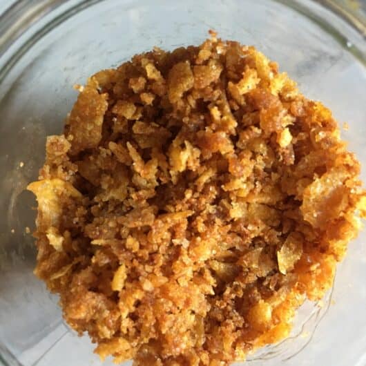 Crispy Cornflake Crunch (the perfect dessert topper) Recipe - Biting at ...