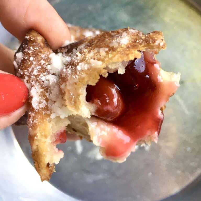 Crispy Southern Fried Cherry Pie (w/Best Fried Pie Dough) - Biting at ...