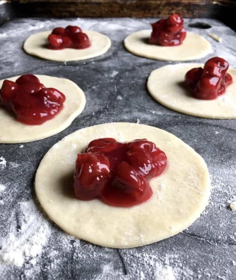 Crispy Southern Fried Cherry Pie (w/Best Fried Pie Dough) - Biting at ...