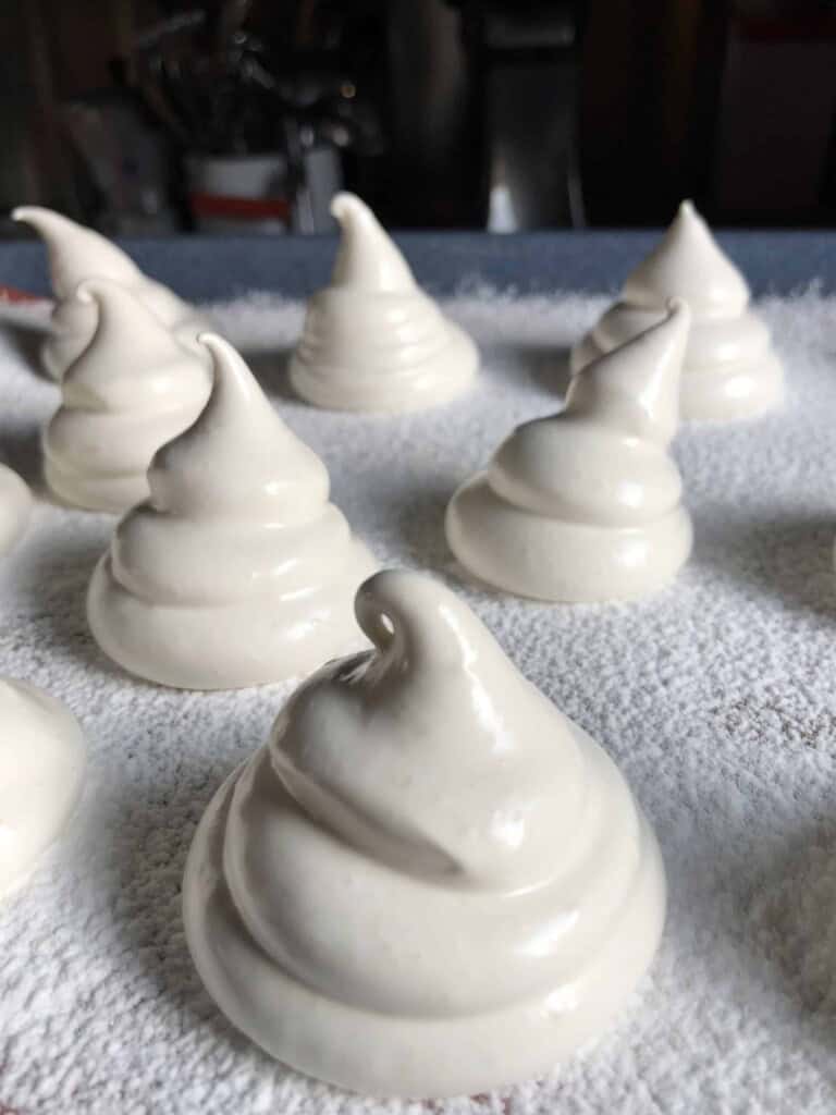 Ghost Marshmallows Recipe For Beginners (With Video) - Biting at the Bits