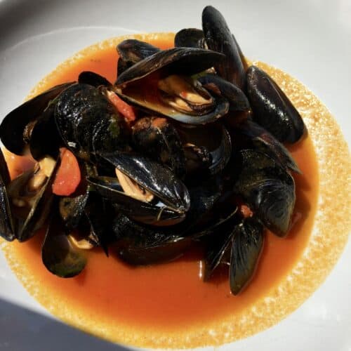 Mussels in Tomato & White Wine Garlic Sauce (Guazzetto di Cozze ...