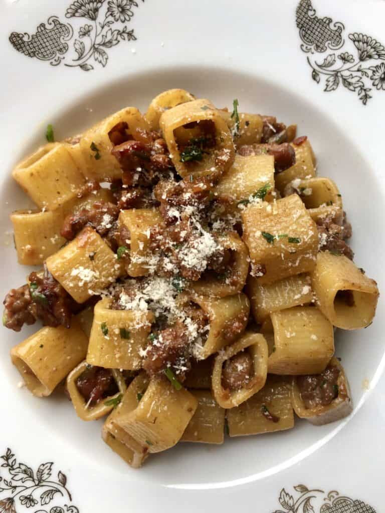 Spicy Abruzzo Ventricina & Salsiccia Pasta (w/Gold-Drawn Pasta ...
