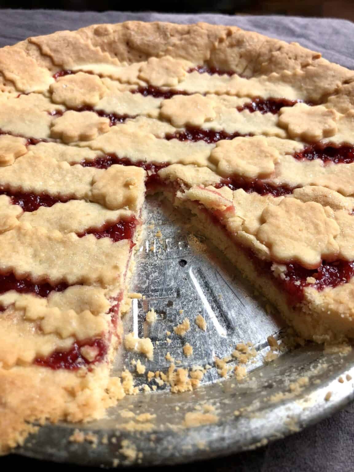 Easy Italian Strawberry Crostata (Crostata di Marmellata di Fragole ...