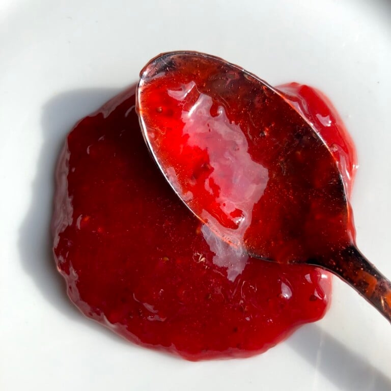 Easy 30-Minute Strawberry Jam Without Pectin (w/VIDEO) - Biting at the Bits