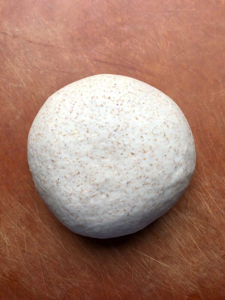 Best Whole Wheat Pizza Dough Recipe (For Thin Crust Pizza) - Biting at ...
