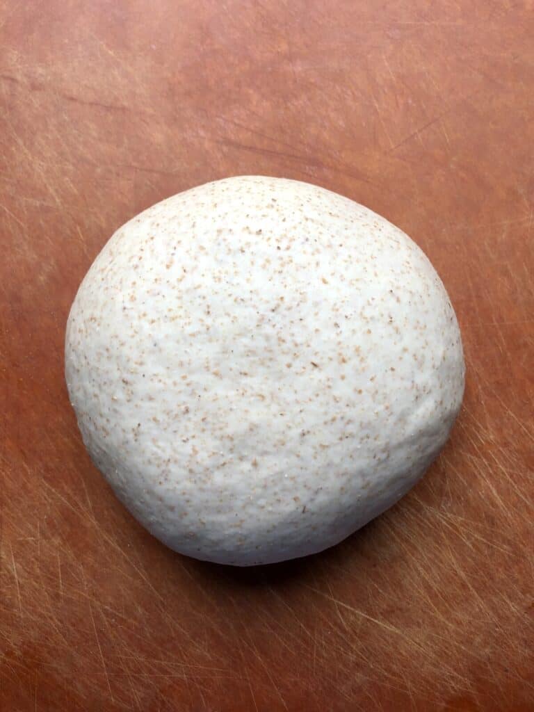 Best Whole Wheat Pizza Dough Recipe (For Thin Crust Pizza) - Biting at ...