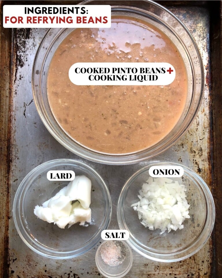 Easy Authentic Refried Beans Recipe (From Scratch or Canned w/Video ...