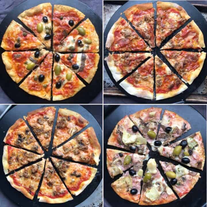 Best Pizza Toppings & Pizza Dough Ultimate Guide w/Real Photos - Biting ...